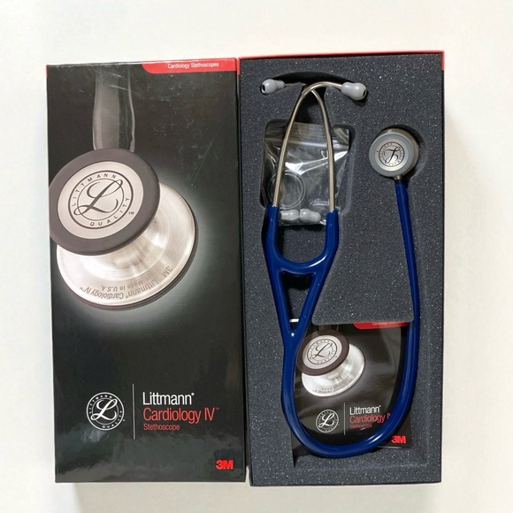 Littman | Other | New Littmann Cardiology Stethoscope Iv 654 Navy Blue ...